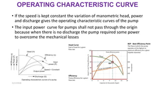 Unit IV Centriufugal and reciprocating pump | PPTX