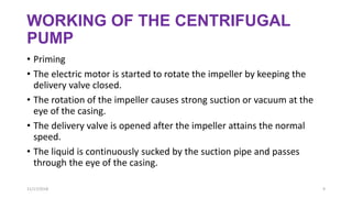 Unit IV Centriufugal and reciprocating pump | PPTX | Physics | Science