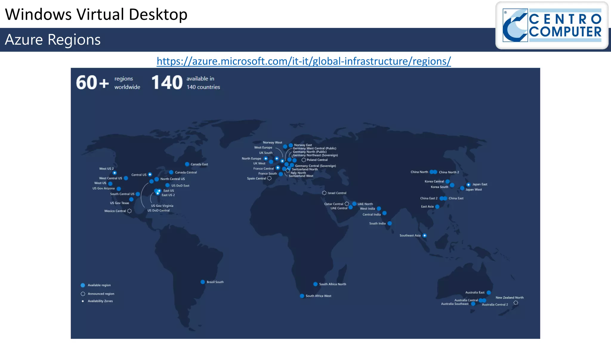 Centro Computer - VDI con Windows Virtual Desktop | PPT
