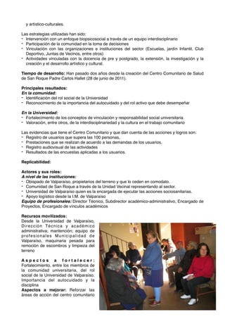 Centro comunitario san roque | PDF