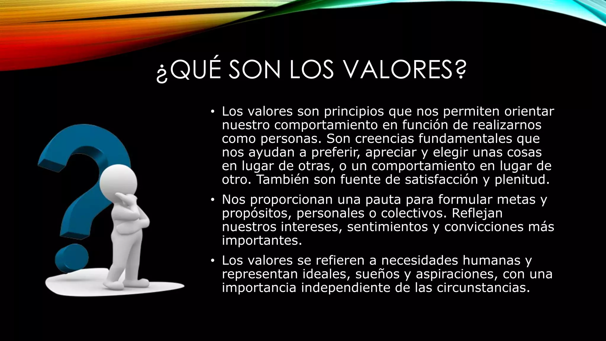 Los valores | PPT