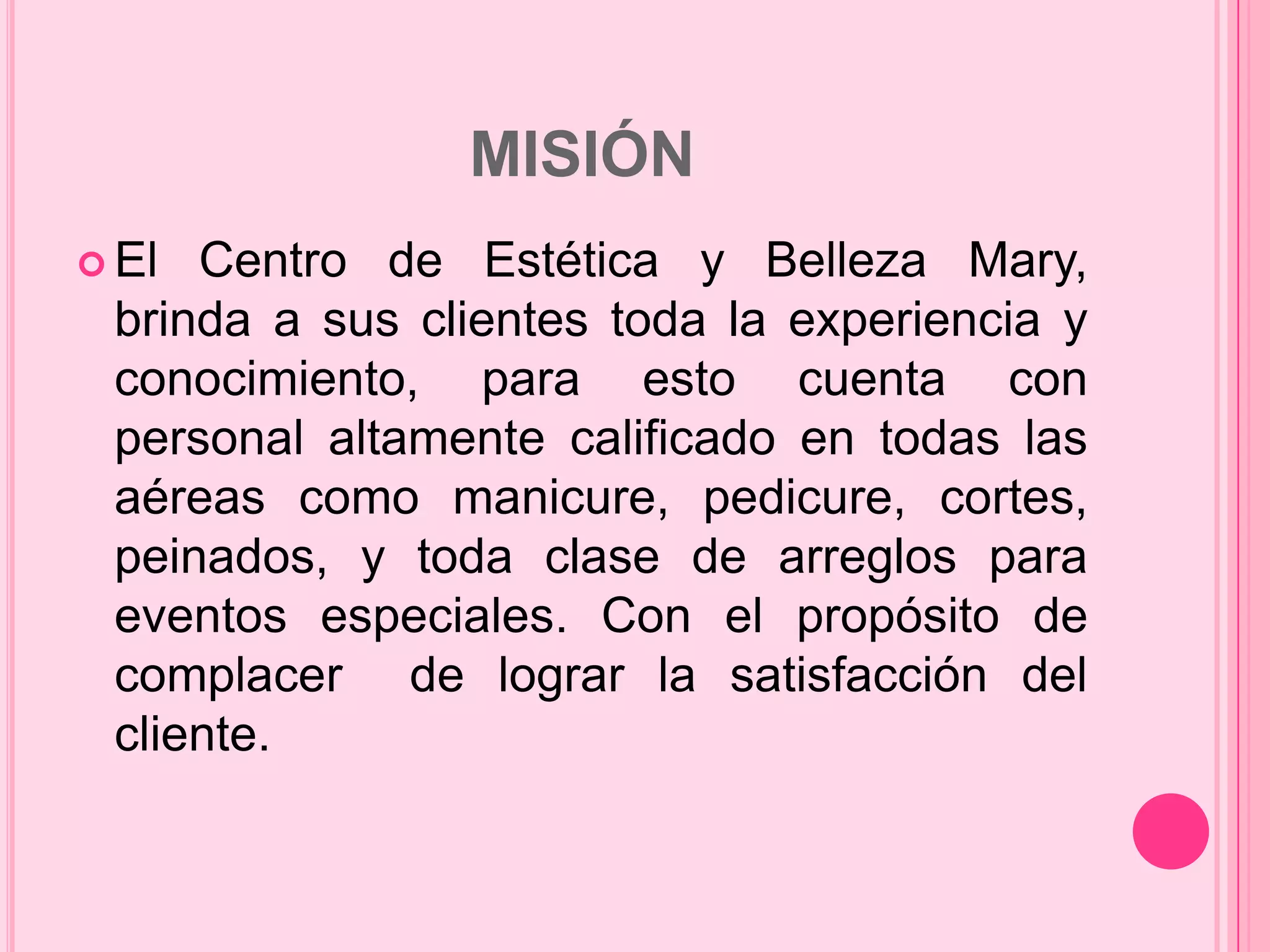 Centro de estética y belleza | PPTX