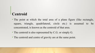 Centroid explanation notes for architecture | PPTX