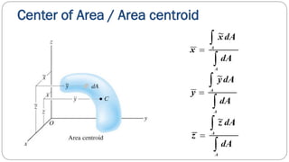 Centroid & Centre of Gravity | PDF