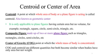 Centroid and Moment of Inertia from mechanics of material by hibbler ...