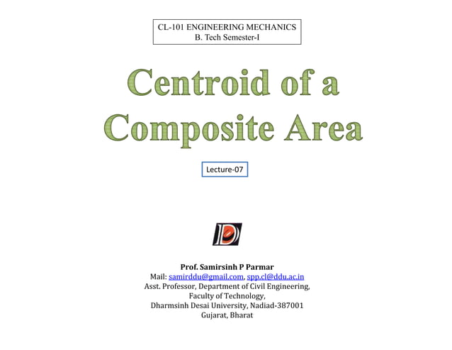 Centroid of a Composite Area-SPP.pptx | Physics | Science