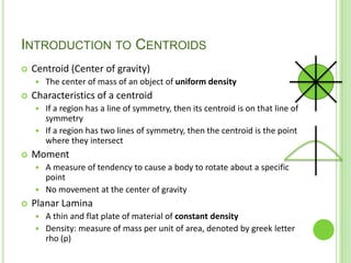 Centroid Planar Lamina | PPT