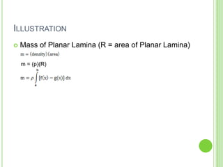 Centroid Planar Lamina | PPT