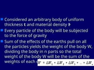 introduction on how centre of gravityppt | PPT