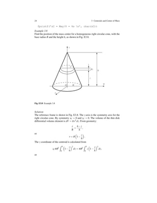 Centroids and center of mass | PDF