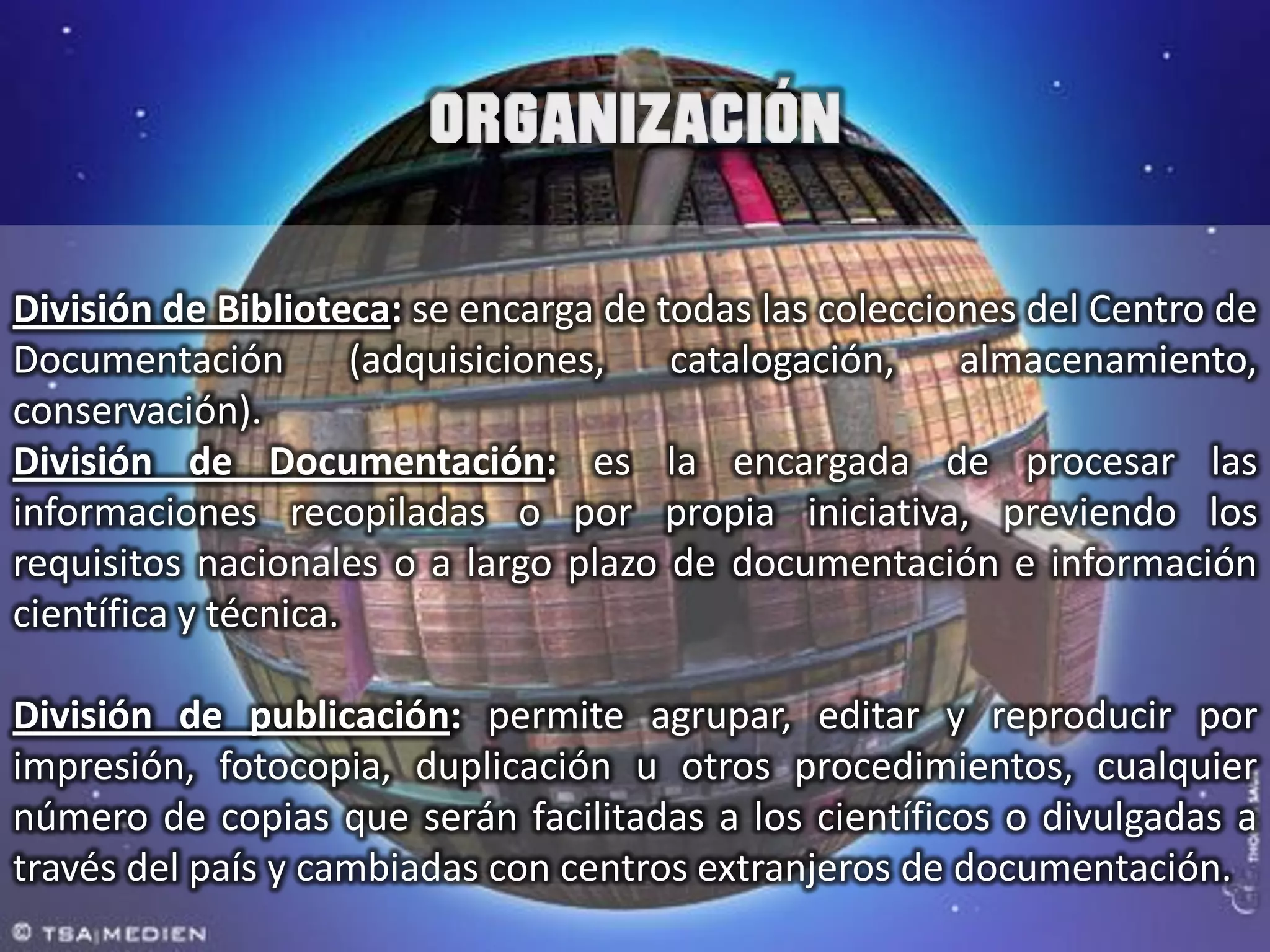 Centros de información y documentación | PDF