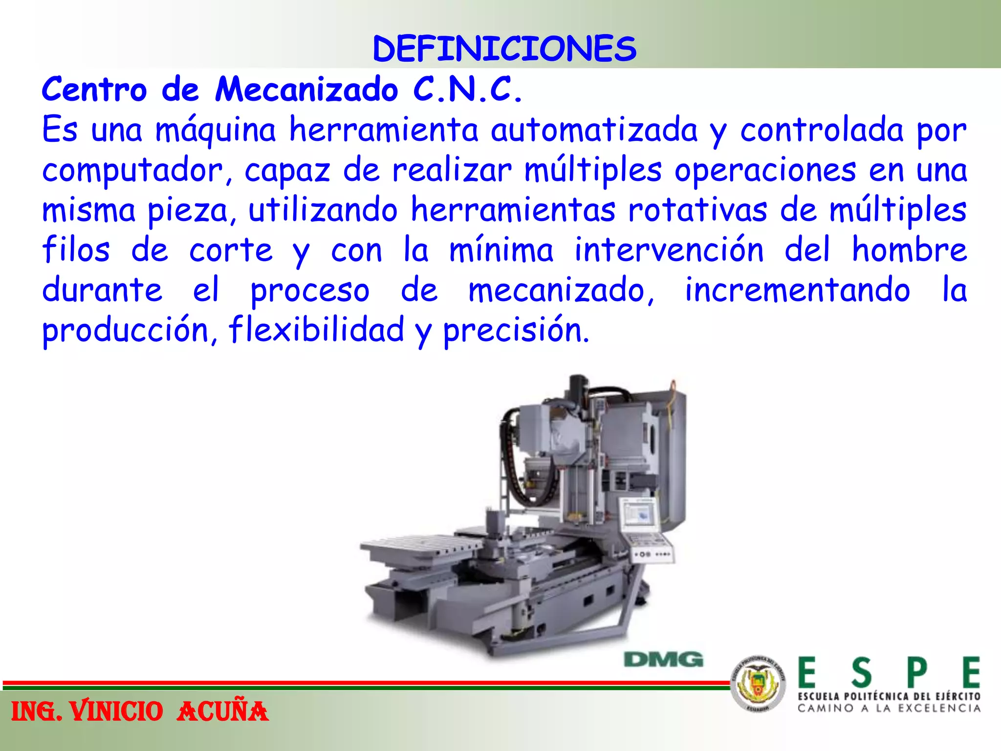 Centros de mecanizado cnc | PPSX