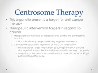 Centrosome | PPTX