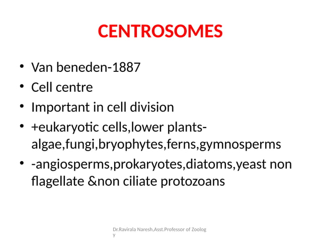 CENTROSOME STRUCTURE ,CHEMICAL COMPOSITION AND FUNCTIONS | PPTX