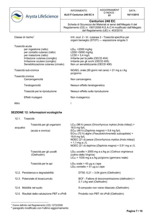 Centurion 240 ec it 2015 11-16 | PDF