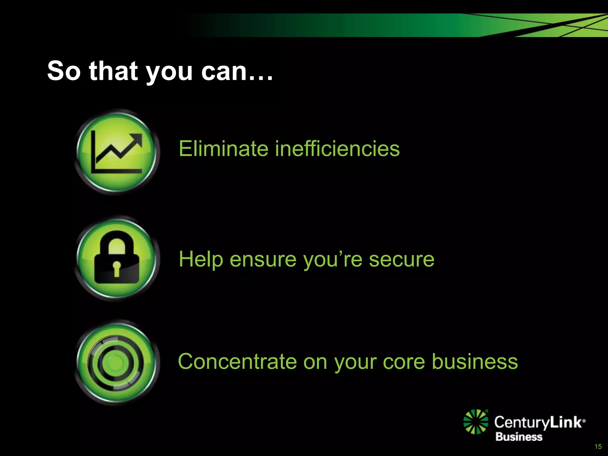 CenturyLink Network | PPT