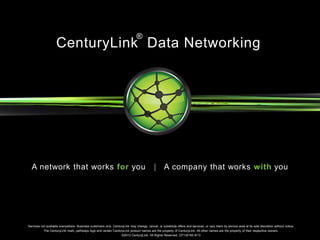 CenturyLink Network | PPT