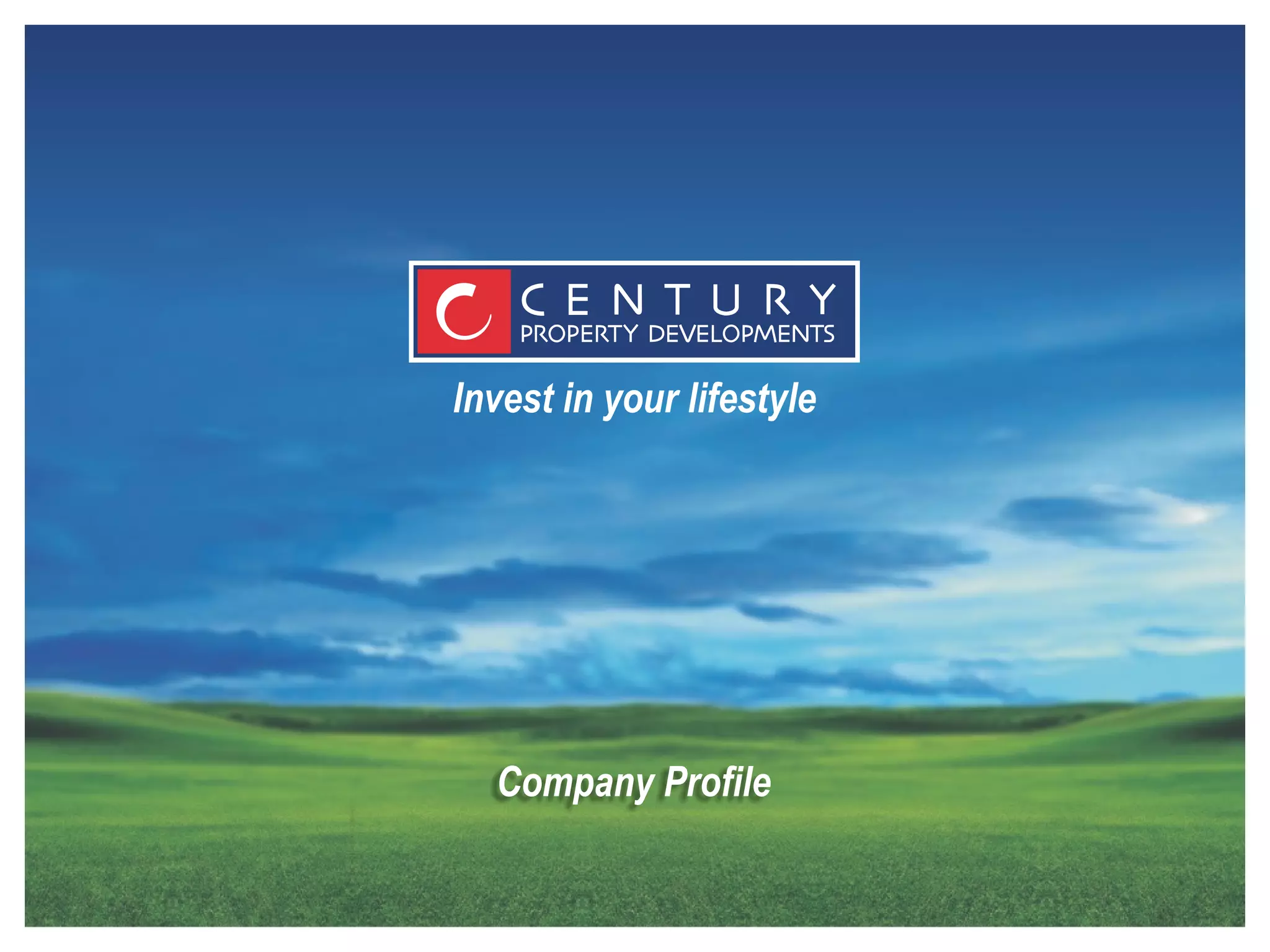 Century property developments company profile review | PDF
