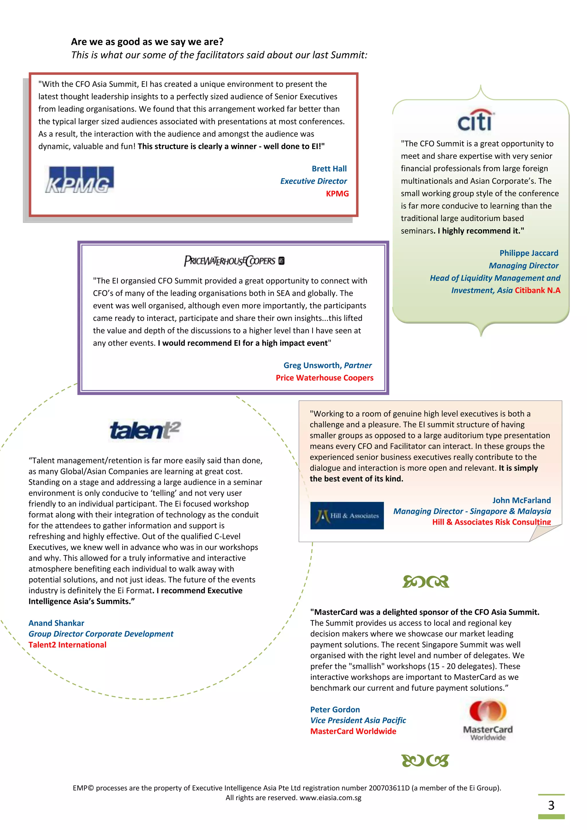 Ceo Delegate 2009 | PDF