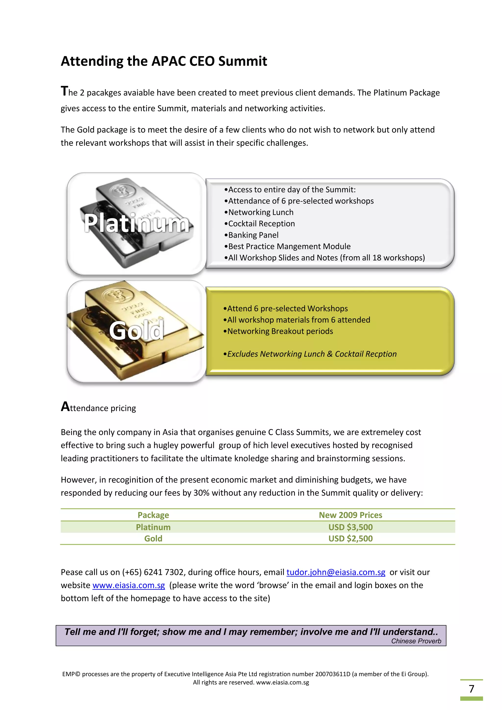 Ceo Delegate 2009 | PDF