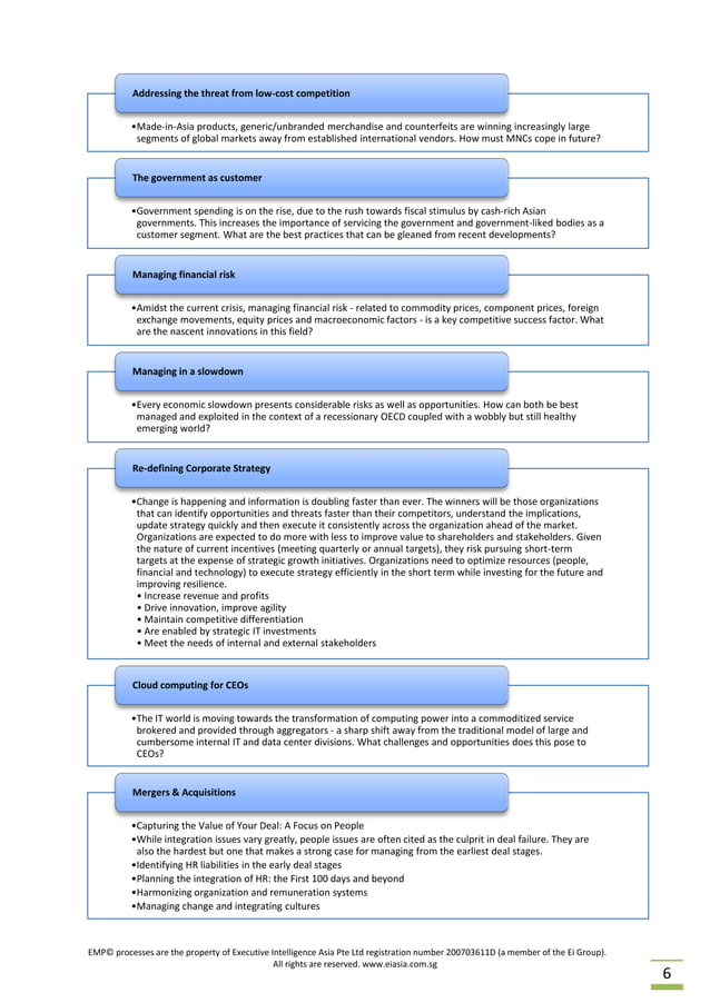 Ceo Delegate 2009 | PDF