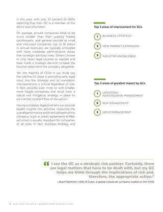Ceo survey-the-role-and-value-of-todays-modern-gc | PDF | Legal Services Industry | Industries