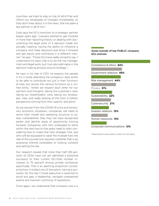 Ceo survey-the-role-and-value-of-todays-modern-gc | PDF | Legal Services Industry | Industries