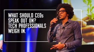 CEO Activism in 2018: The Tech Effect | PDF