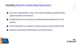 Strengthening the CEO and Board Partnership with Governance Technology ...