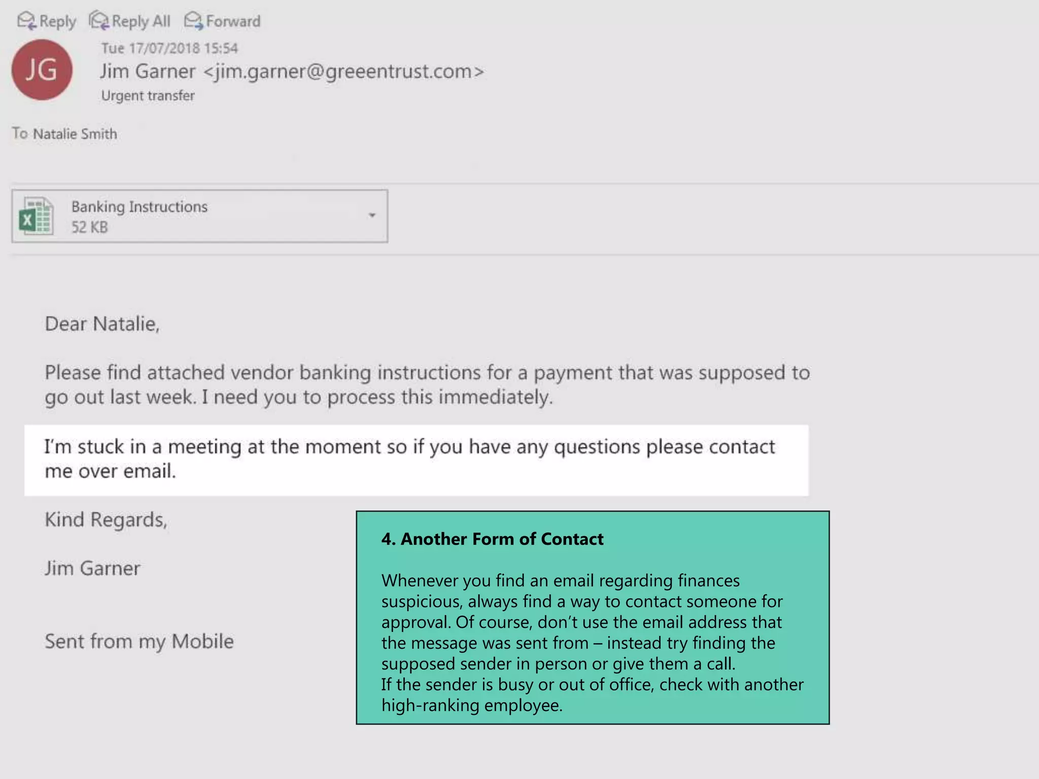CEO Fraud Slides | PPTX