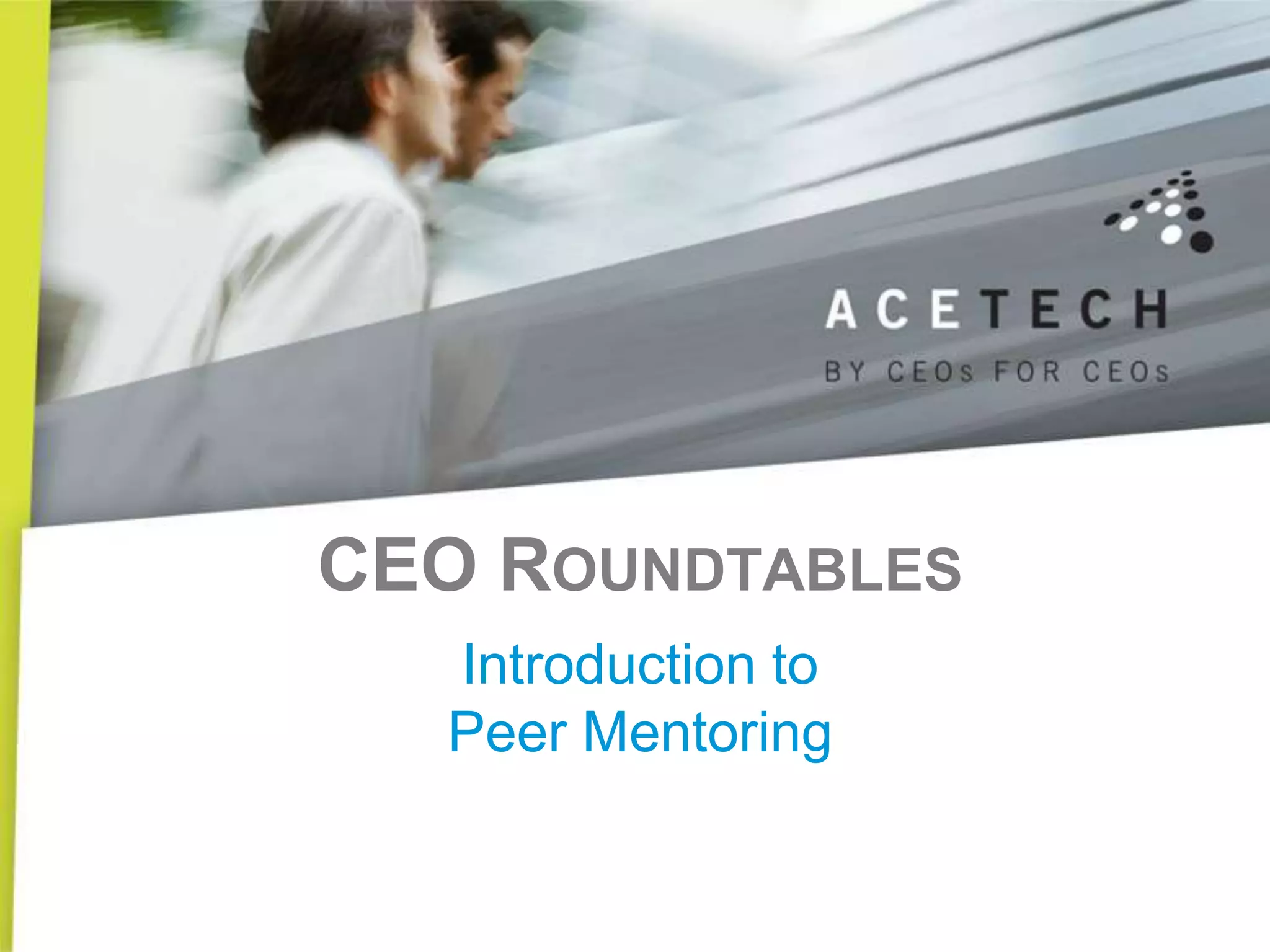 CEO Roundtable | PPTX
