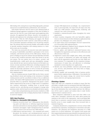 CeOs Guide To Crm Success | PDF