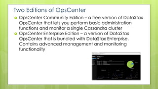 Overview of DataStax OpsCenter | PPT