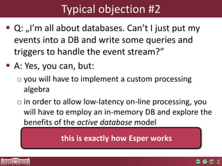 Complex Event Processing - A brief overview | PPT