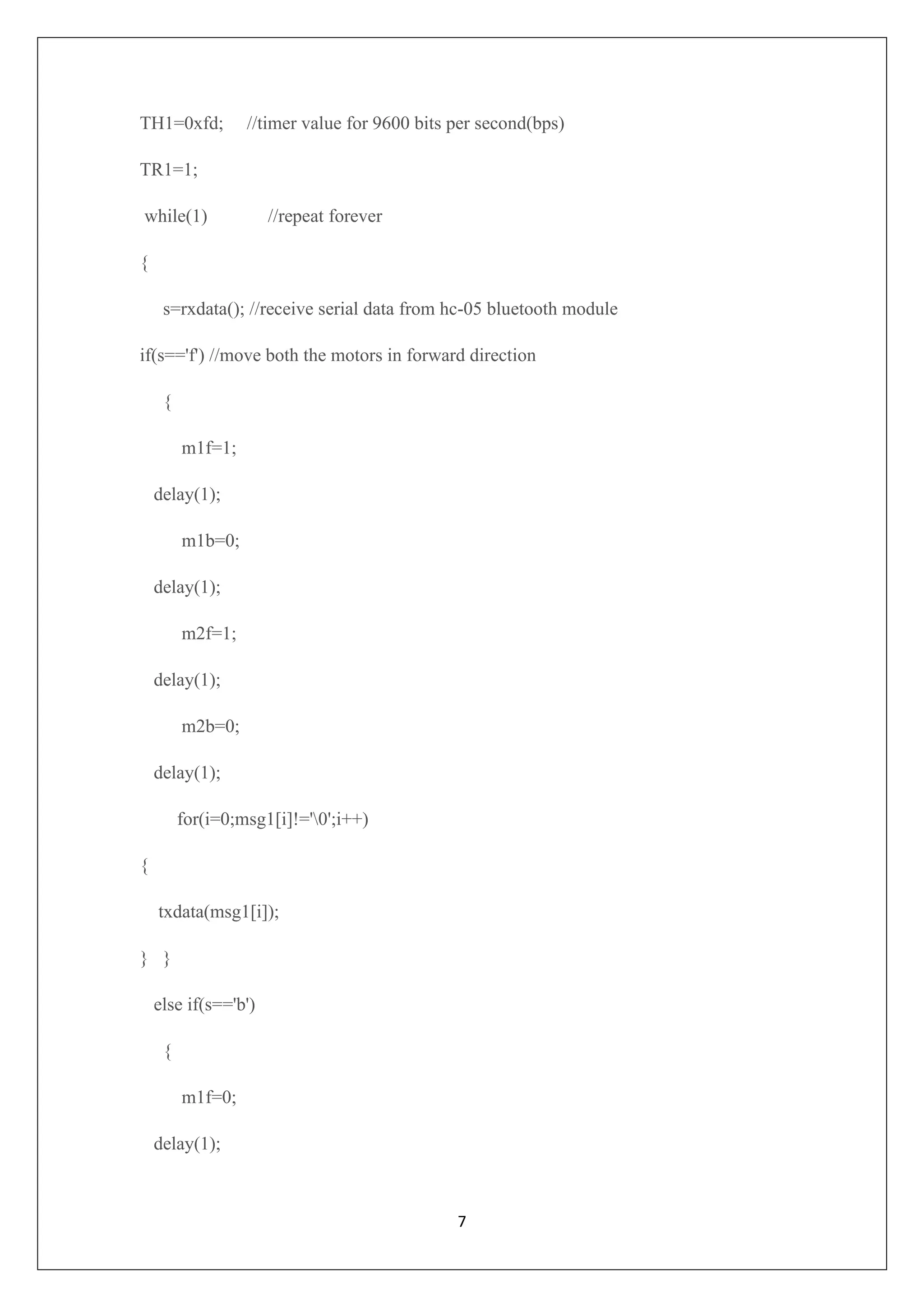 Android Control robot using 8051 microcontroler | PDF