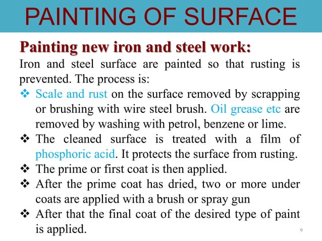 CE_Painting for CE103 civil engineering | PPT | Painting | Arts and Crafts