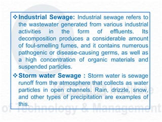sewerage system civil engineering fifth sem ppt download | PDF