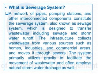 sewerage system civil engineering fifth sem ppt download | PDF
