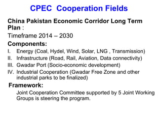 CEPEC Pakistan Development Plans & Progress.pptx