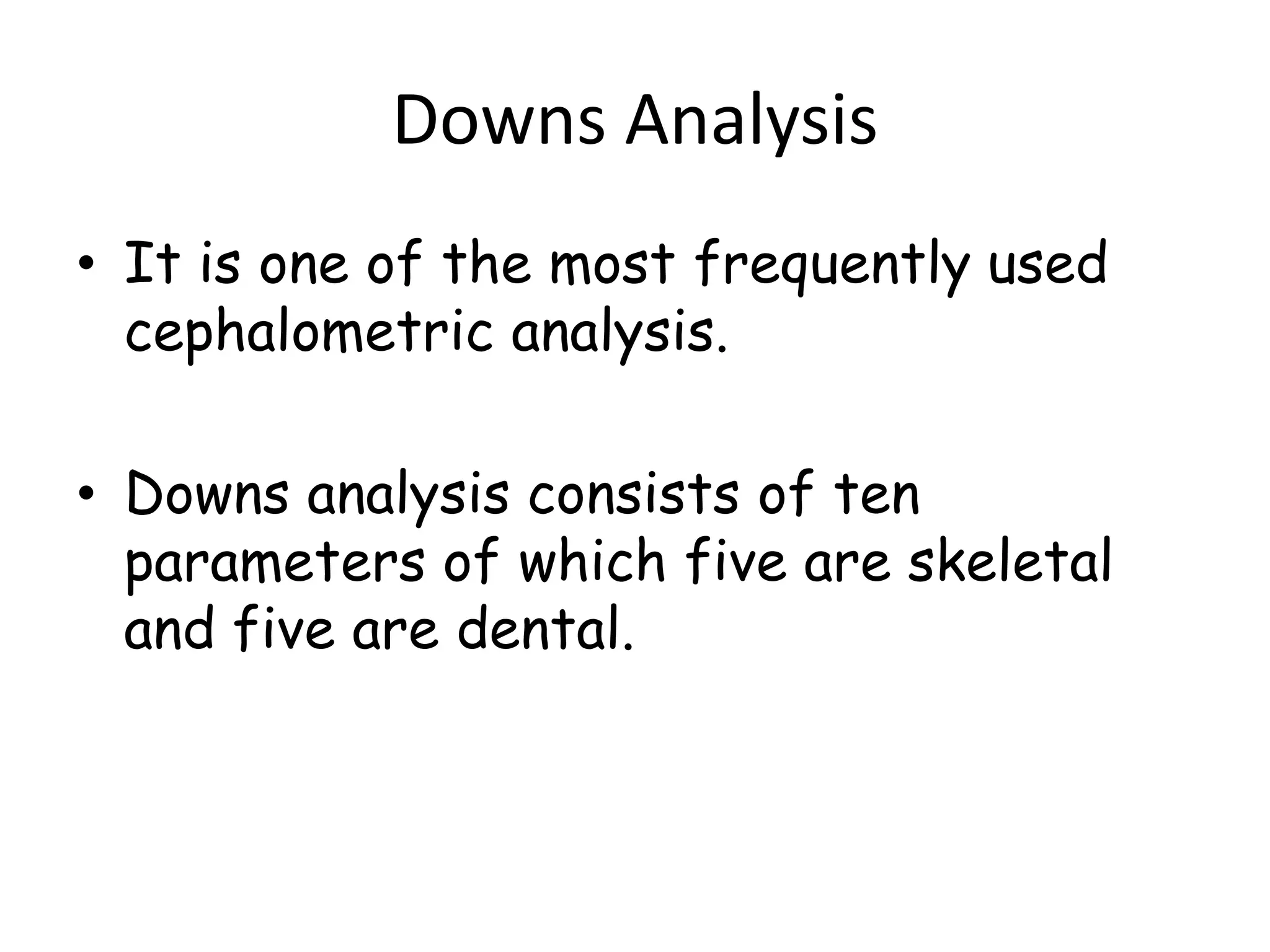 Cephalometric Analysis | PPTX