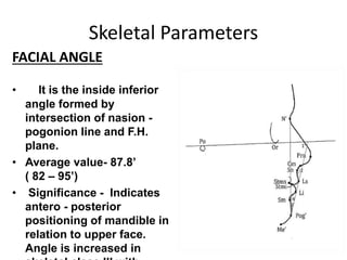 Cephalometric Analysis | PPTX