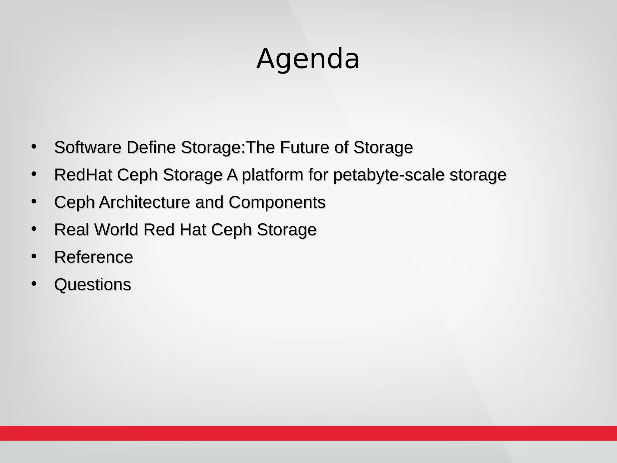 Ceph as software define storage | PDF