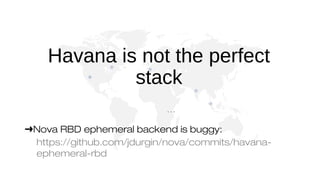 Ceph de facto storage backend for OpenStack | PPT