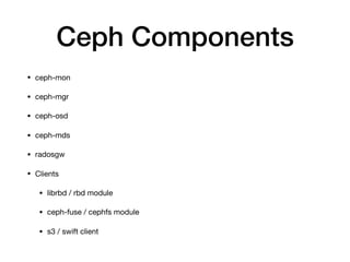 Ceph intro | PPT