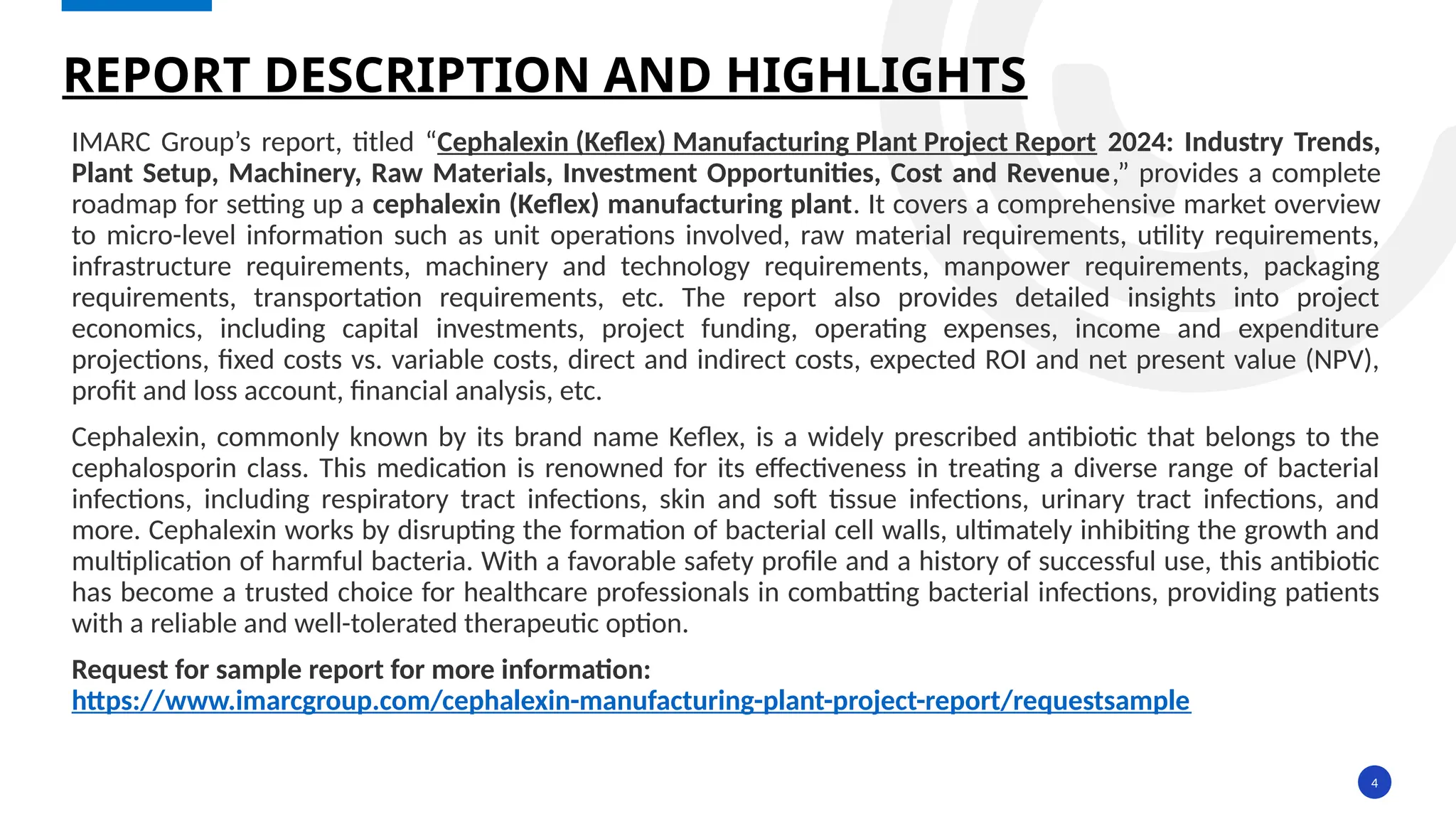 Project Report on Cephalexin (Keflex) Manufacturing Plant.pptx
