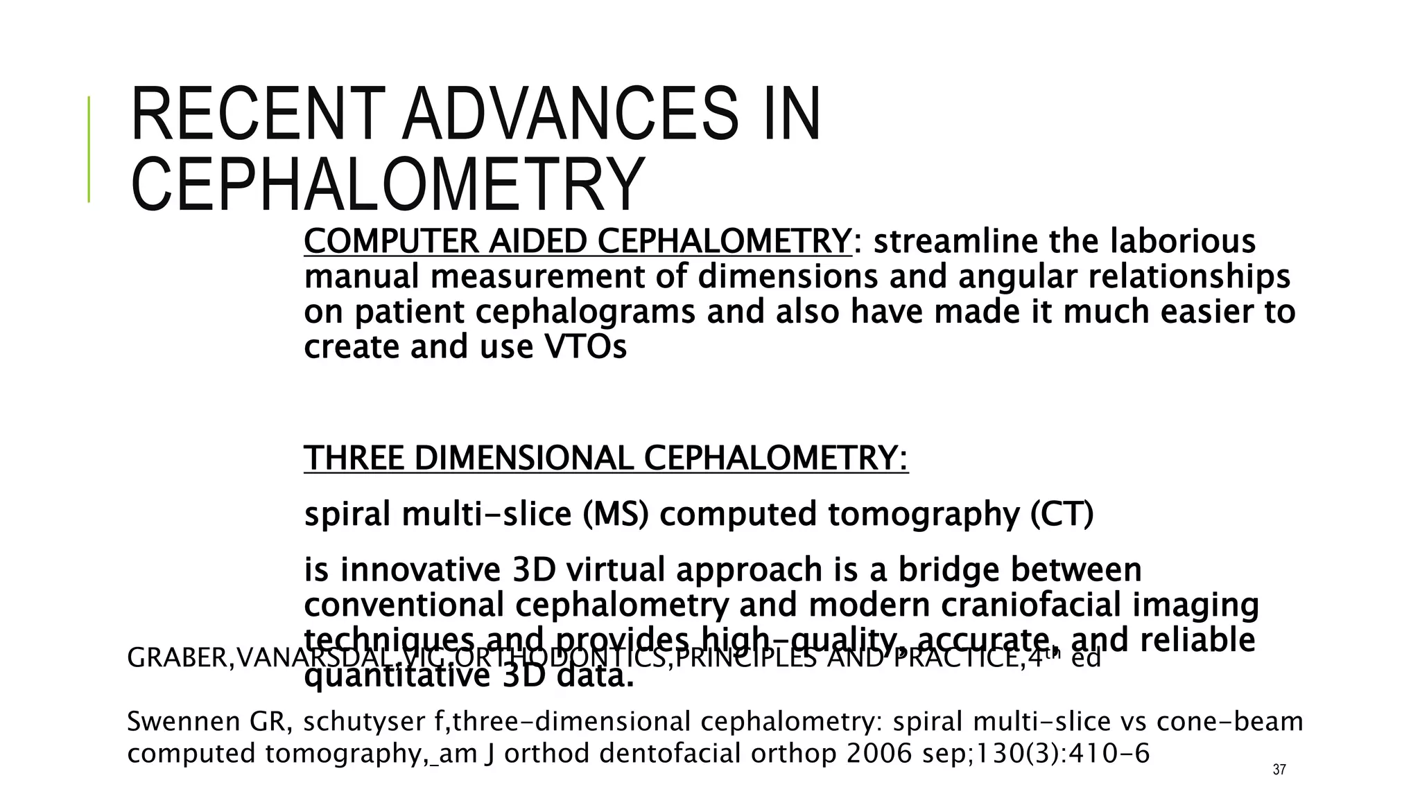 CEPHALOMETRY PART 2 | PPTX | Dental Health | Diseases and Conditions