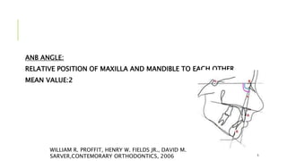 CEPHALOMETRY PART 2 | PPTX | Dental Health | Diseases and Conditions