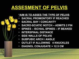 Cephalo-pelvic Disproportion assessment ppt | PPT