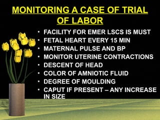 Cephalo-pelvic Disproportion assessment ppt | PPT