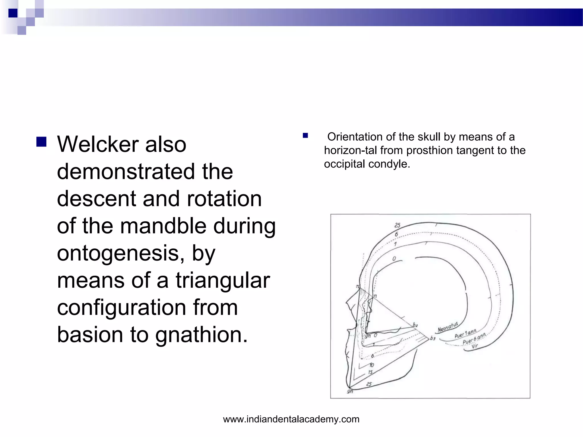 Cephalomatrics in orthodontics/ dental implant courses | PPT